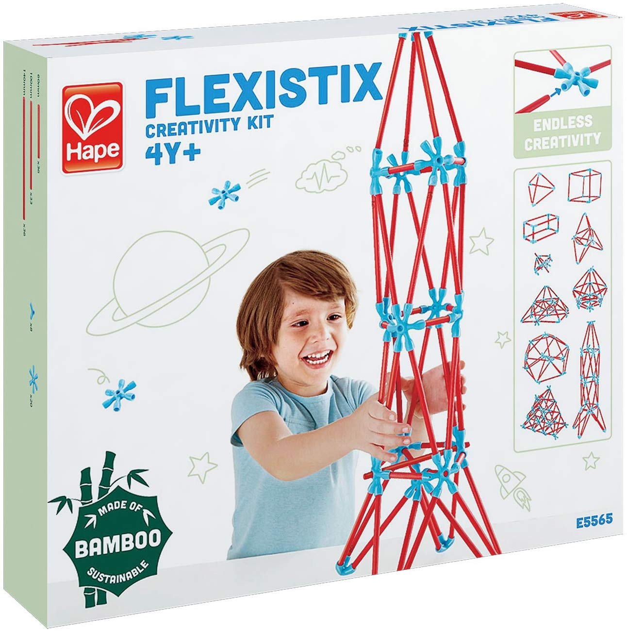 Hape Creativity Construction Kit Age 4years - Toys 4 You