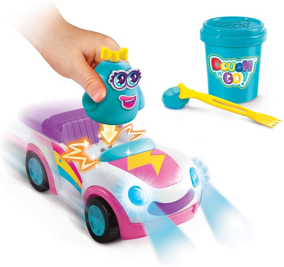 DOUGH'N GO Pink car and plasticine character to create DP027-RT - Toys ...