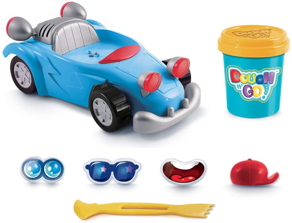 DOUGH'N GO Blue car and plasticine character to create - DP 028-RT ...