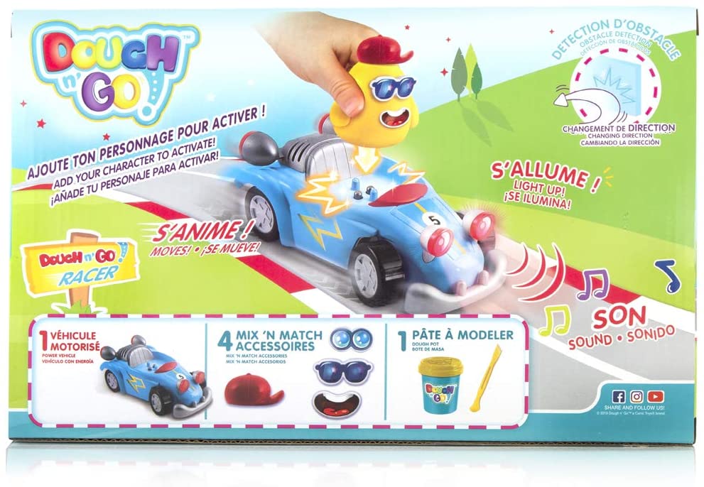 DOUGH'N GO Blue car and plasticine character to create - DP 028-RT ...