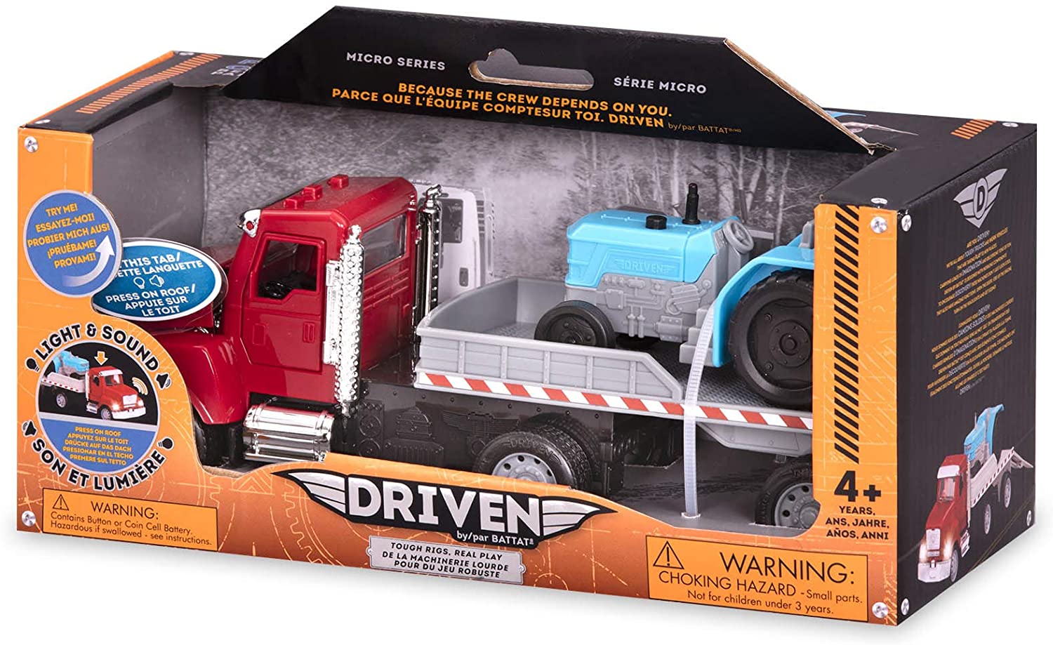 Driven Micro Flatbed Truck – Toys 4 You