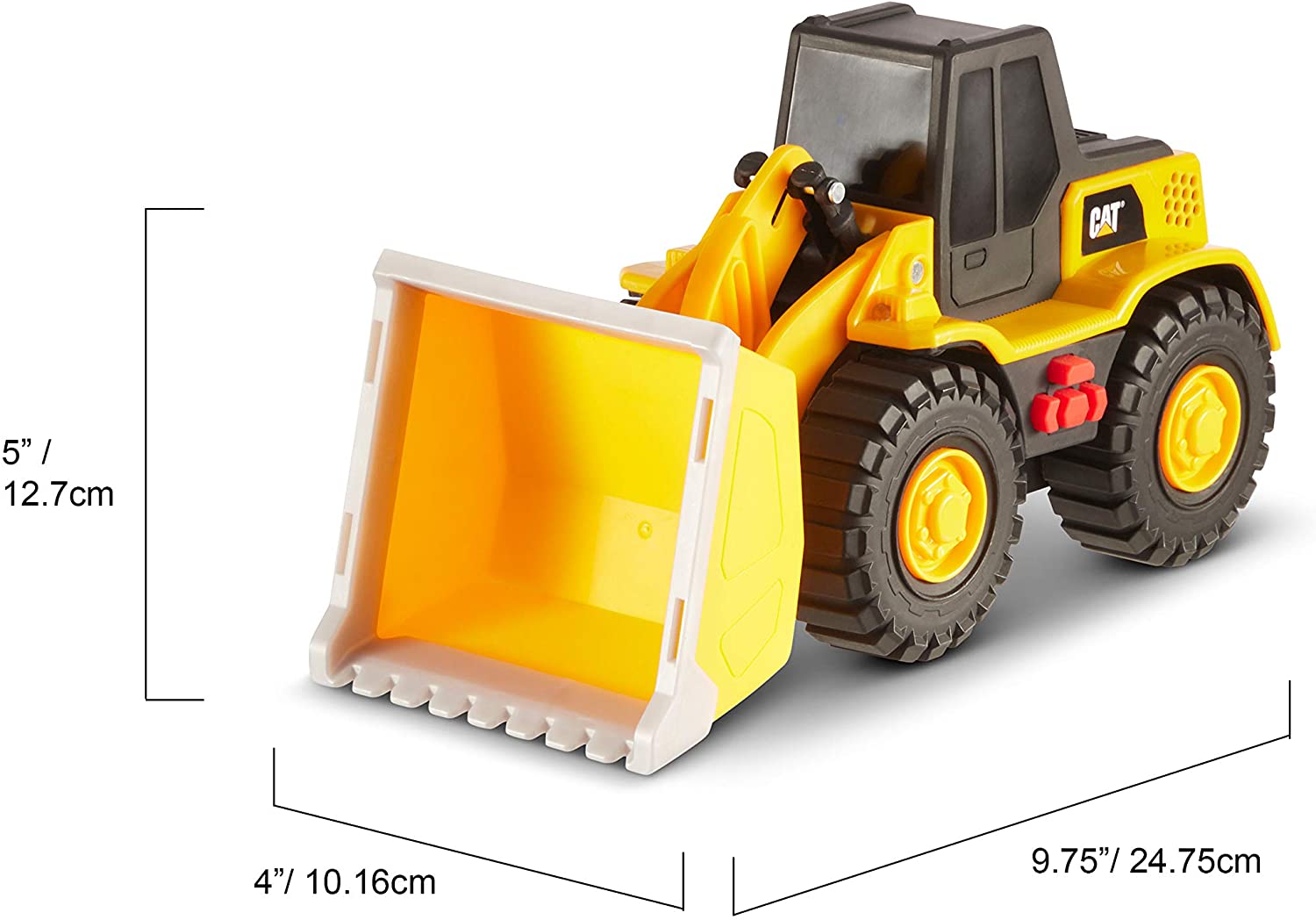 Cat Construction Tough Machines Toy Wheel Loader - Toys 4 You