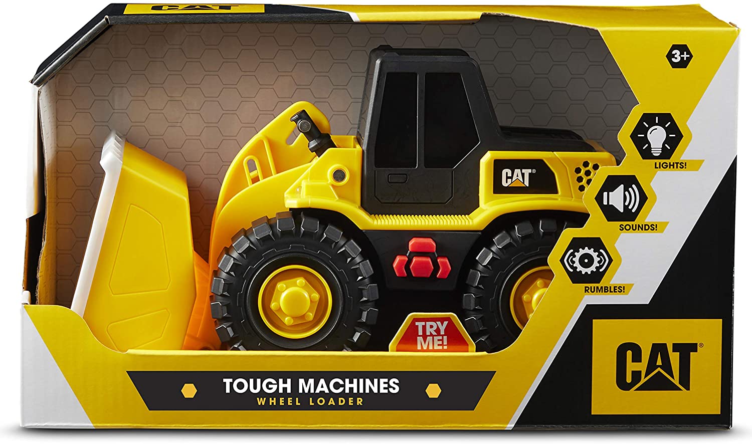 Cat Construction Tough Machines Toy Wheel Loader - Toys 4 You