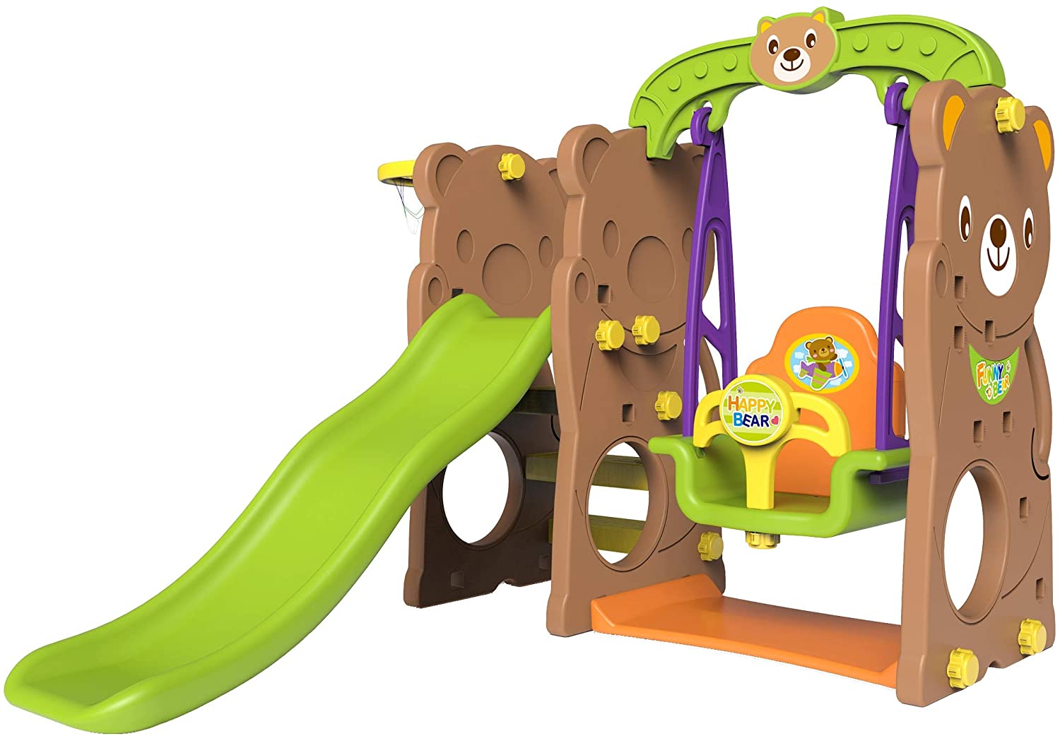 Mini Panda Bear Slide with Swing - Toys 4 You