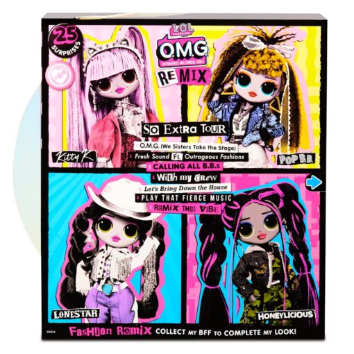 LOL Surprise OMG Remix Kitty K Doll with 25 Surprises - Toys 4 You
