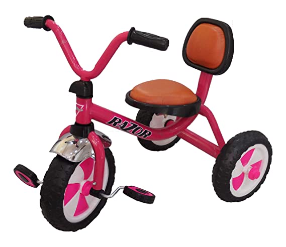 Razor Baby Tri-Cycles with EVA Tyres and Leather Seat and Backrest ...