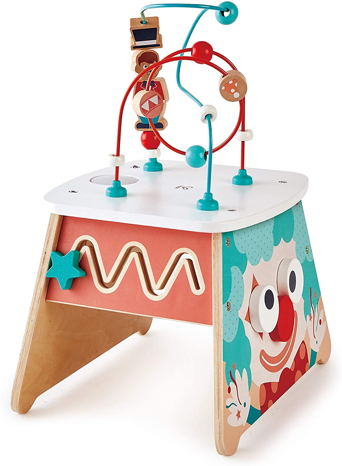 Hape E1813 Light-Up Circus Activity Cube - E1813 - Toys 4 You