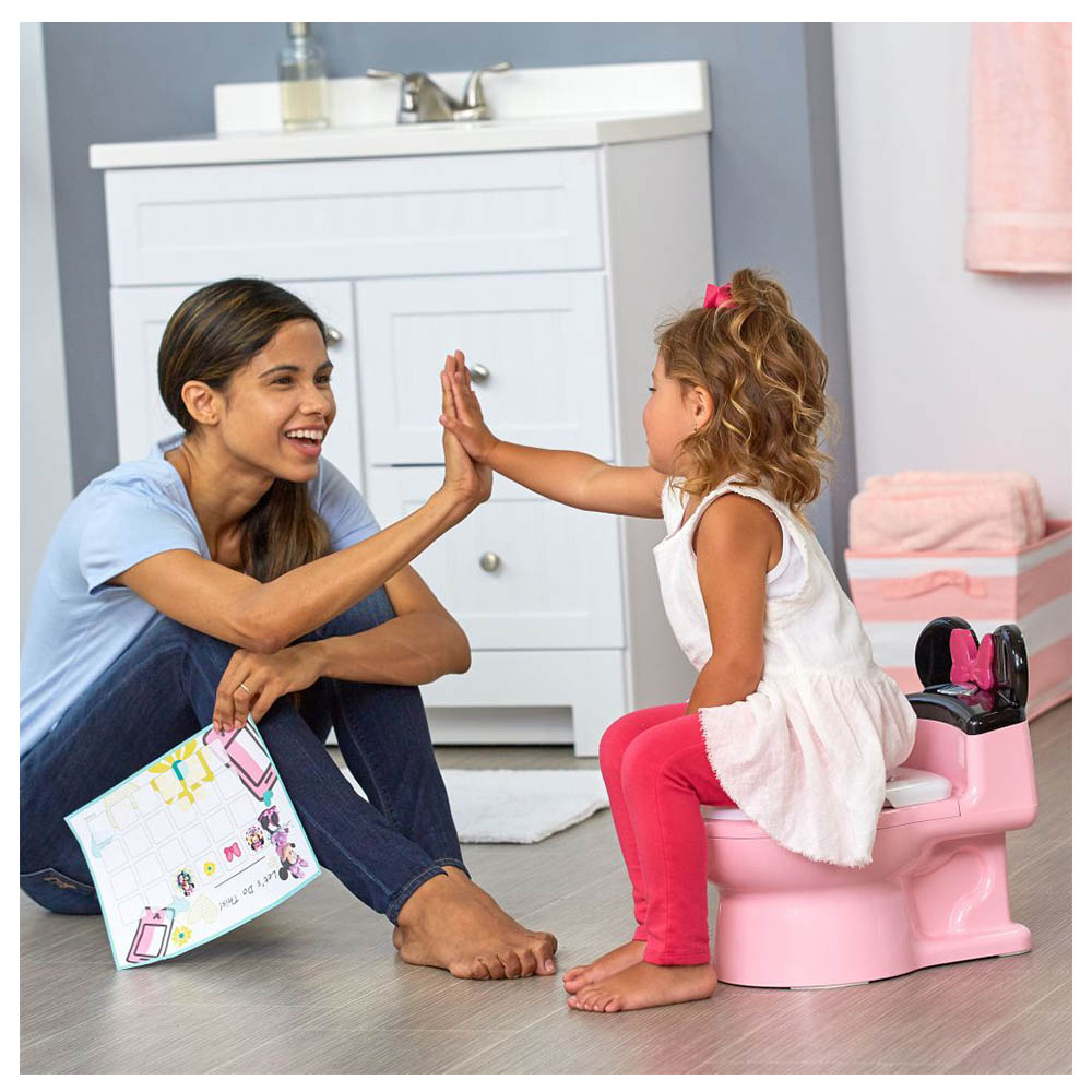 The First Years Minnie Mouse Potty & Trainer Seat Pink - Y1134 - Toys 4 You