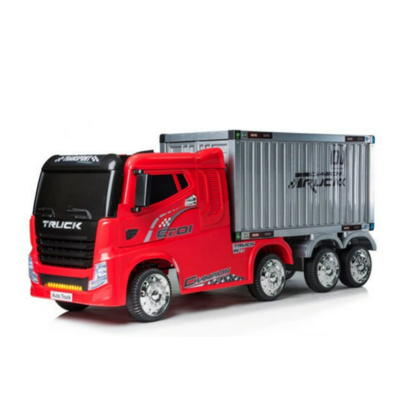 Container Truck 2B4M RED-NI-JJ2011 - Toys 4 You
