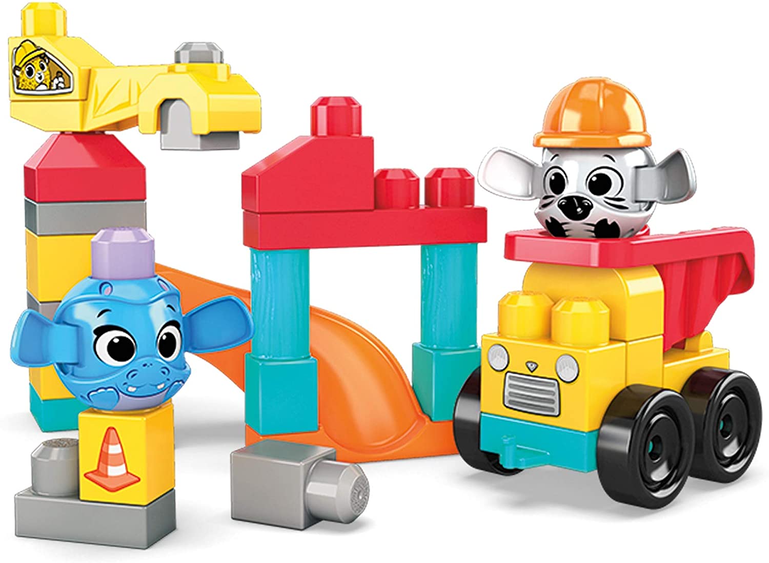 Mega Bloks Construction Site Building Toys- GRV37 - Toys 4 You