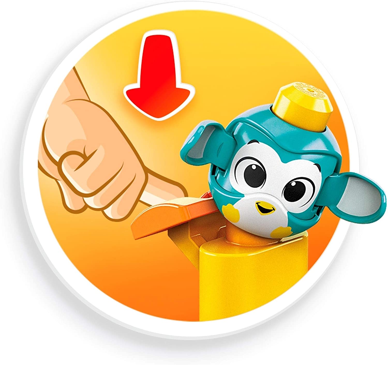 Mega Bloks Peek a Blocks Penguin Slide-GKX66 - Toys 4 You