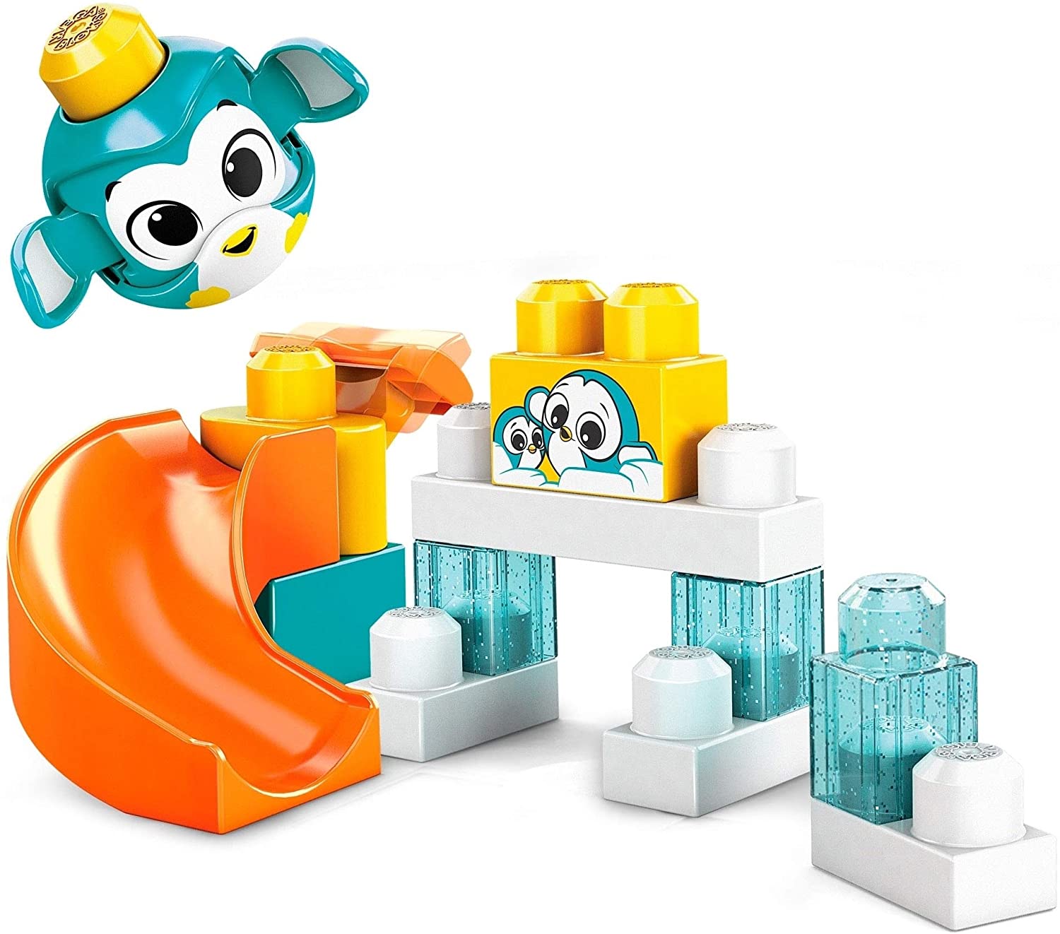 Mega Bloks Peek a Blocks Penguin Slide-GKX66 - Toys 4 You