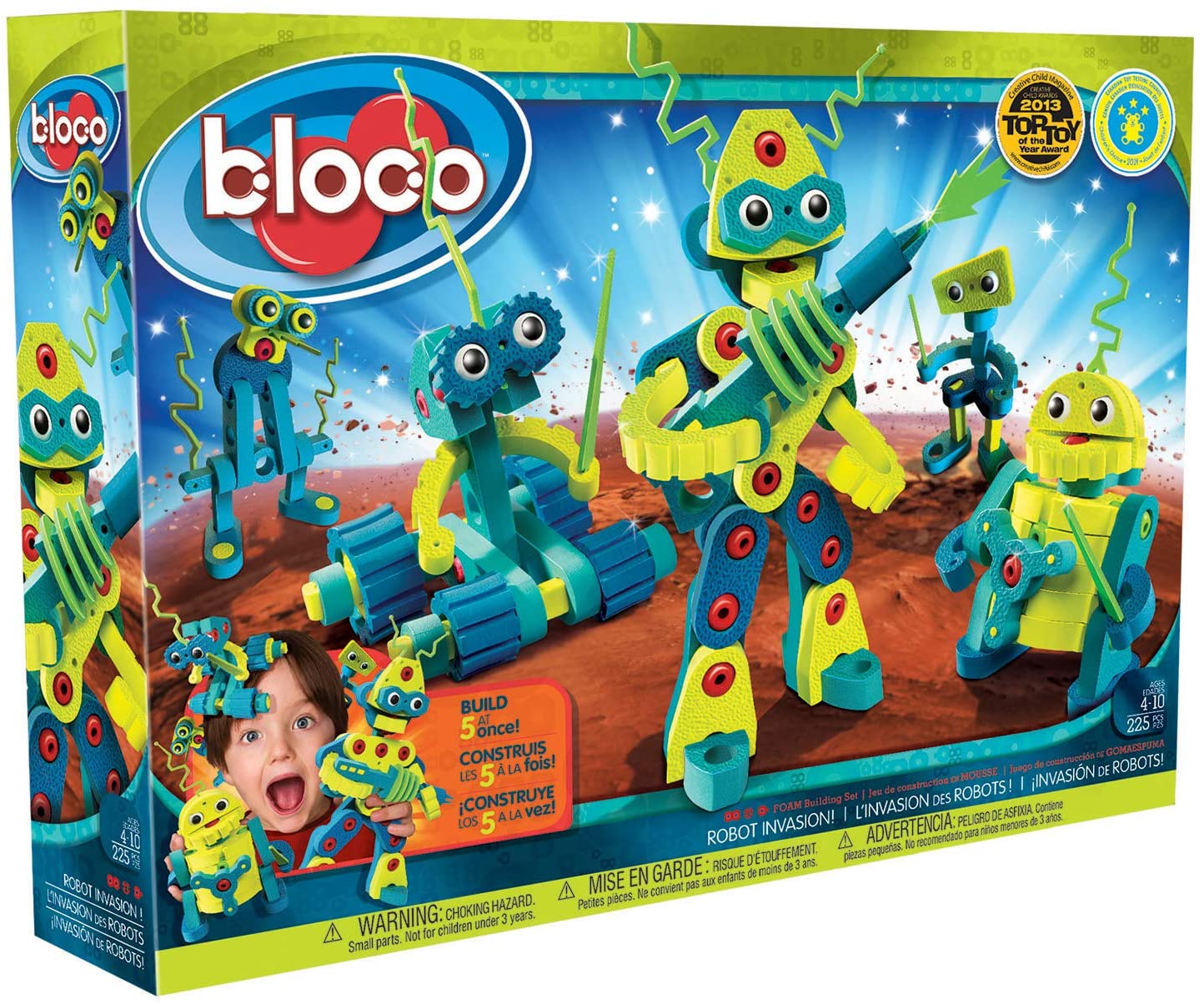 Bloco Toys Robot Invasion Stem Toy Robots - Toys 4 You