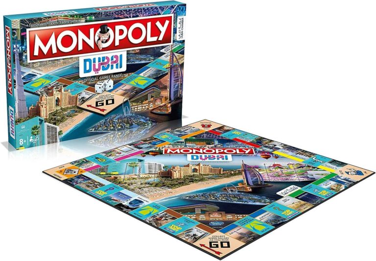 Monopoly Dubai Official Edition 1 Dubai Game Range Iconic Creation for ...