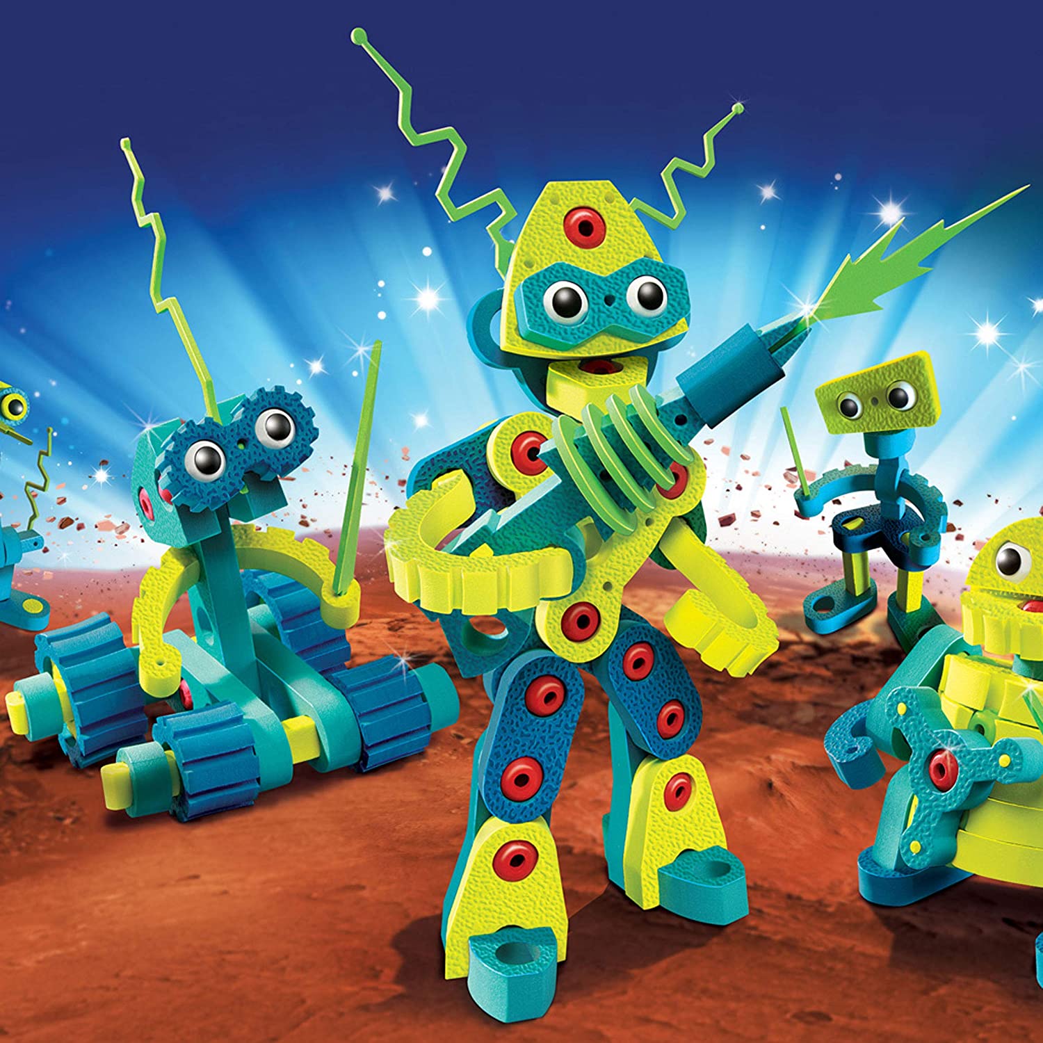 Bloco Toys Robot Invasion Stem Toy Robots - Toys 4 You